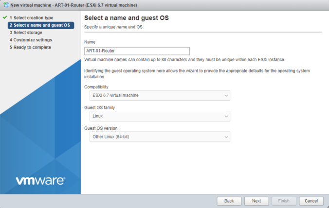 vyOS Firewall and Router Installation and Configuration in ESXi - Mike ...